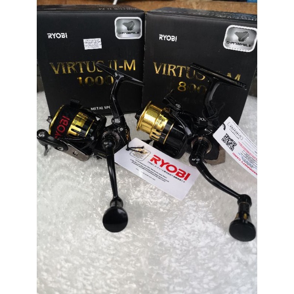 RYOBI VIRTUS II - M SAIZ 800/1000 FISHING REEL | Shopee Malaysia