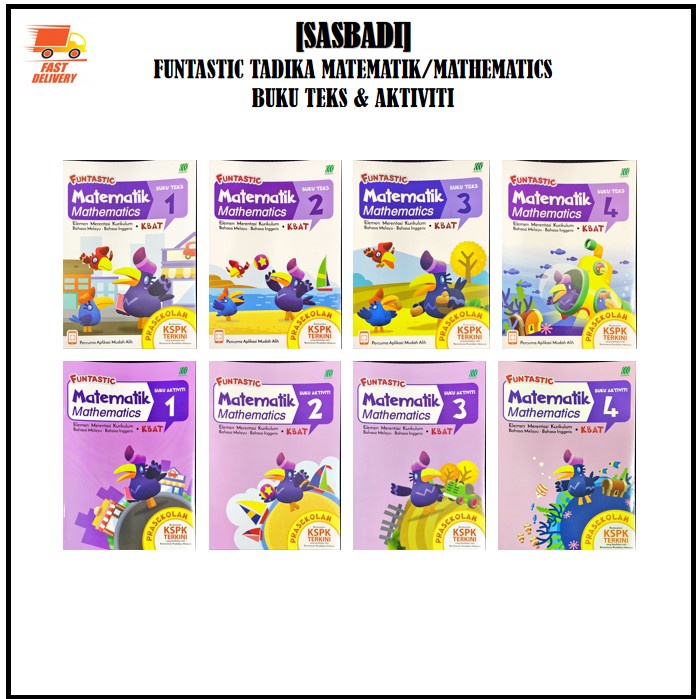 [FANTASY] SASBADI: FUNTASTIC PRASEKOLAH MATEMATIK/MATHEMATICS BUKU TEKS ...