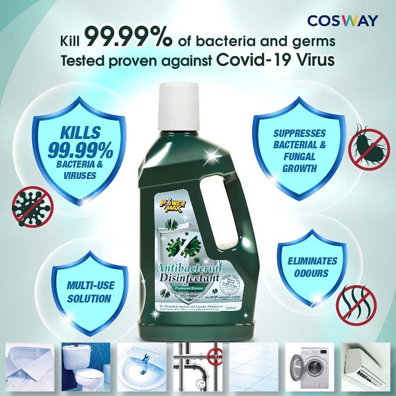 PowerMax Antibacterial Disinfectant (08165) Cosway - Multi purpose ...
