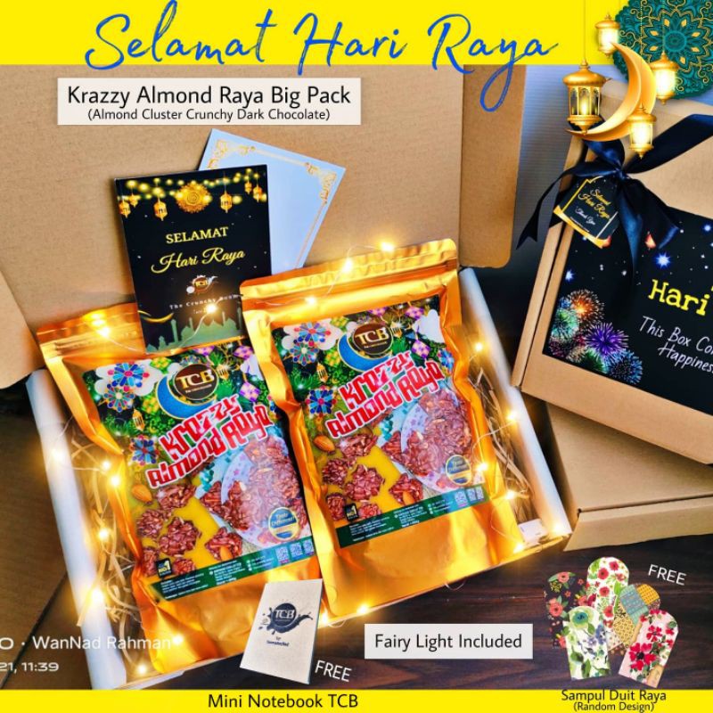 Kuih Raya | Biskut Raya Set Gift Box 2021 for family/Staff/loved ...