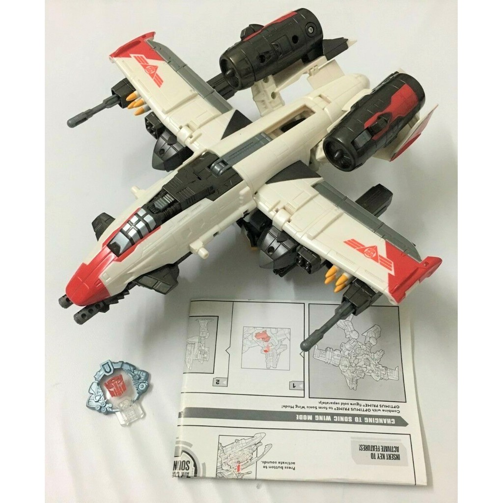 AUTHENTIC Transformers Cybertron Wing Saber / Galaxy Force Sonic Bomber ...
