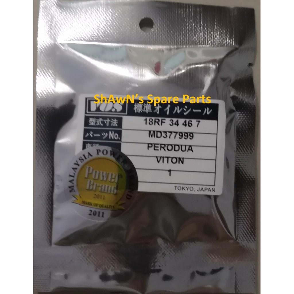 Timing Oil Seal Proton Waja Perodua Kelisa Kenari Viva Myvi 1.0 (34*46 ...