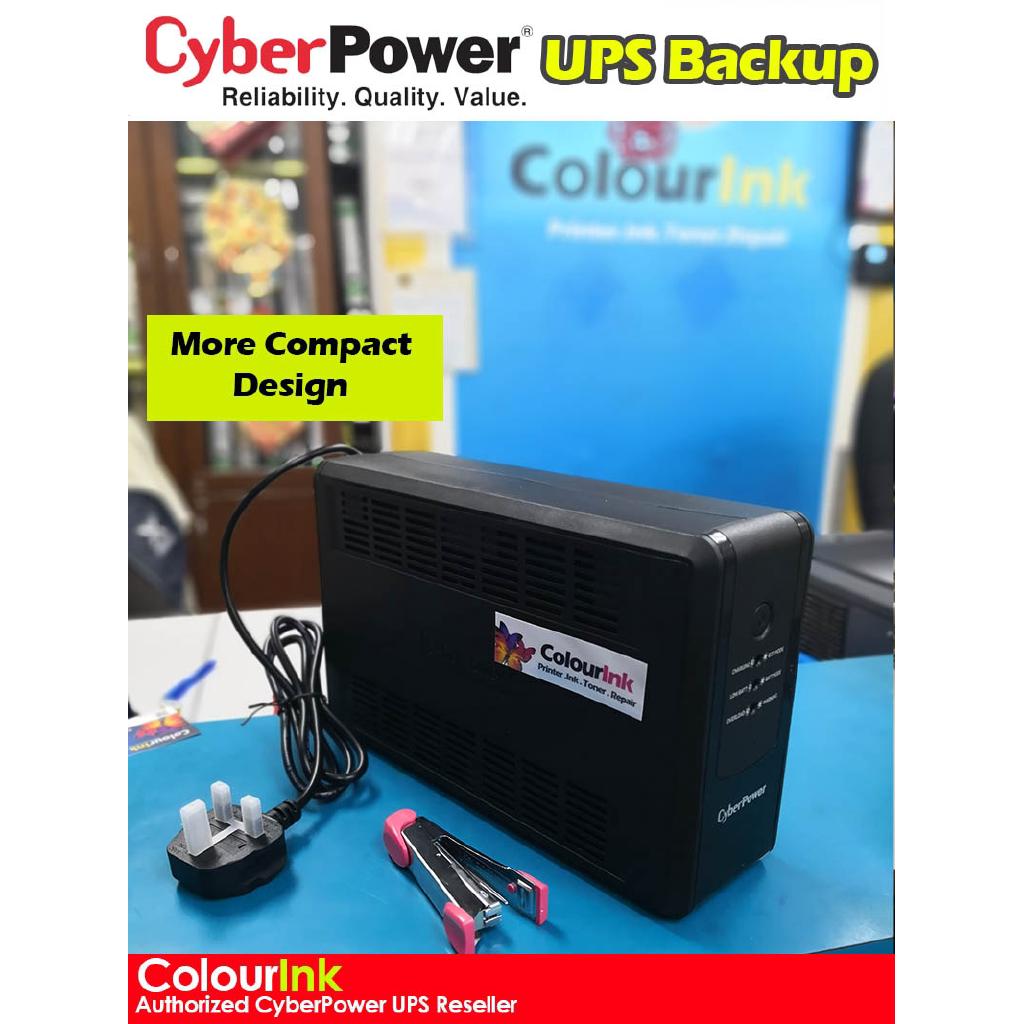 CyberPower UT800EG 800va 400w UPS Power Backup Battery Supply with AVR ...