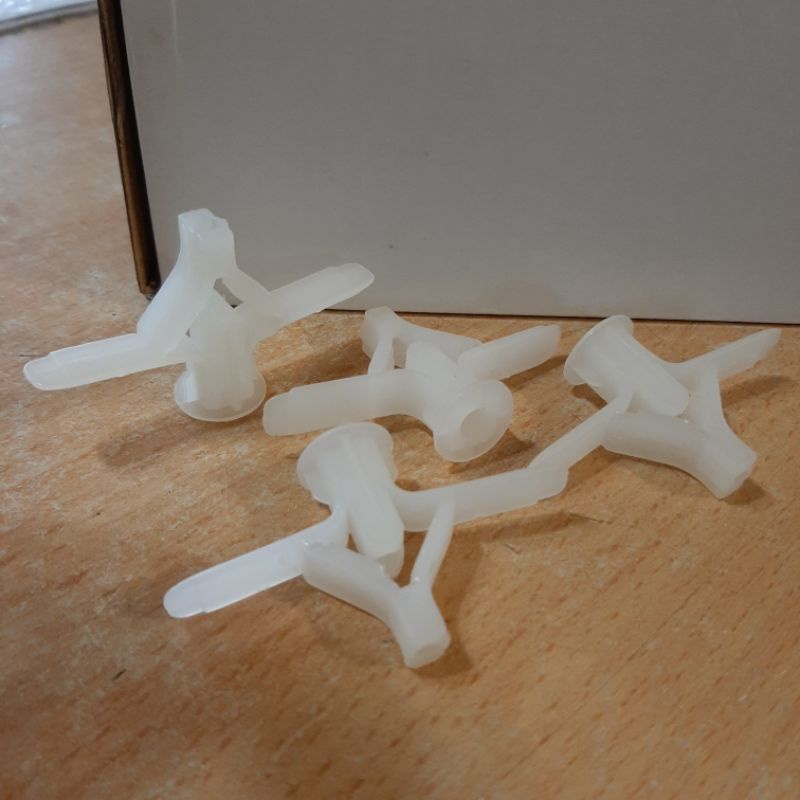 (1pc per unit) Heavy Duty Butterfly wall plug pvc butterfly wall plug ...