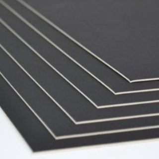 Black Mounting Board Black Card Modeling Board Mounting Board Black ...
