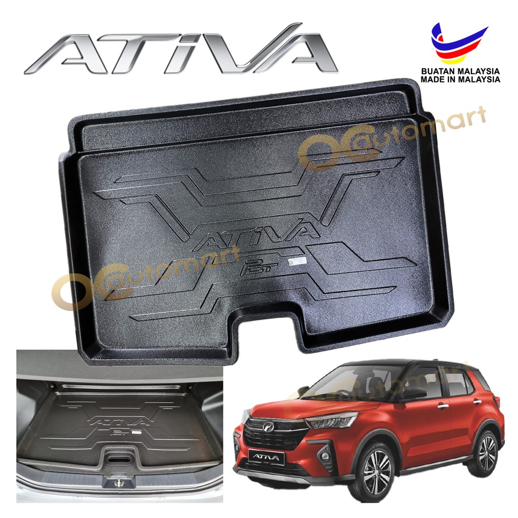 Perodua Ativa Original HDPE Material Non Slip Rear Trunk Boot Cargo ...