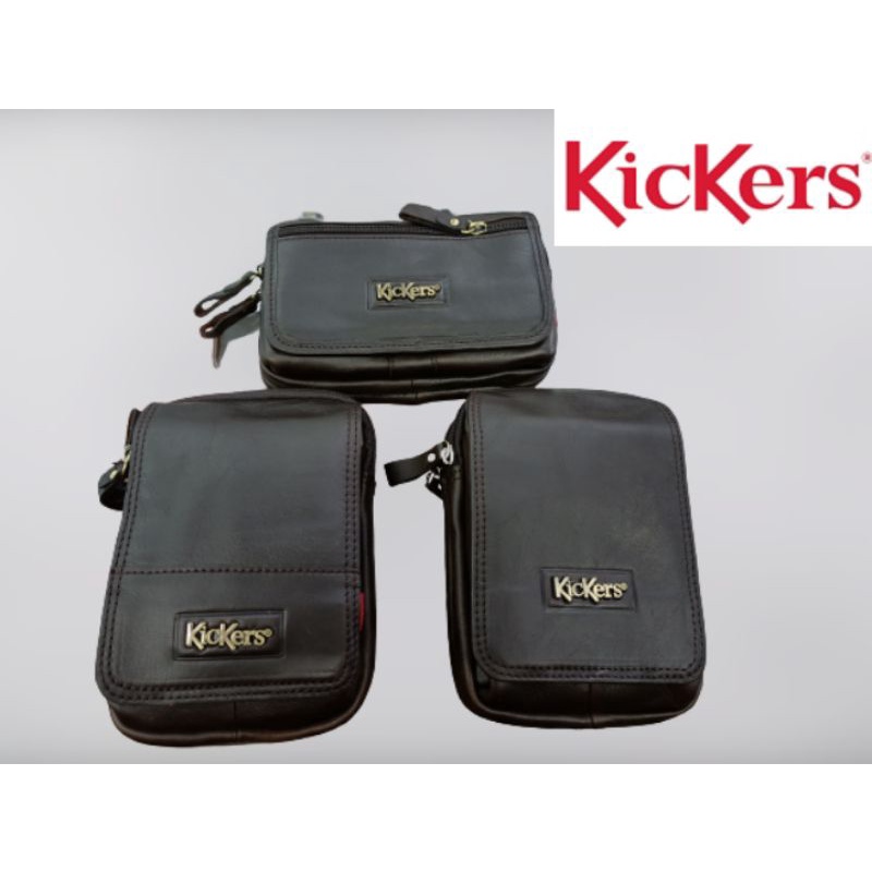Kickers Genuine Leather Pouch (Special free 1 saputangan) | Shopee Malaysia