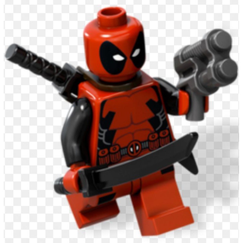 LEGO Marvel Super Heroes 6866 ~ sh032 Deadpool minifigure. | Shopee ...