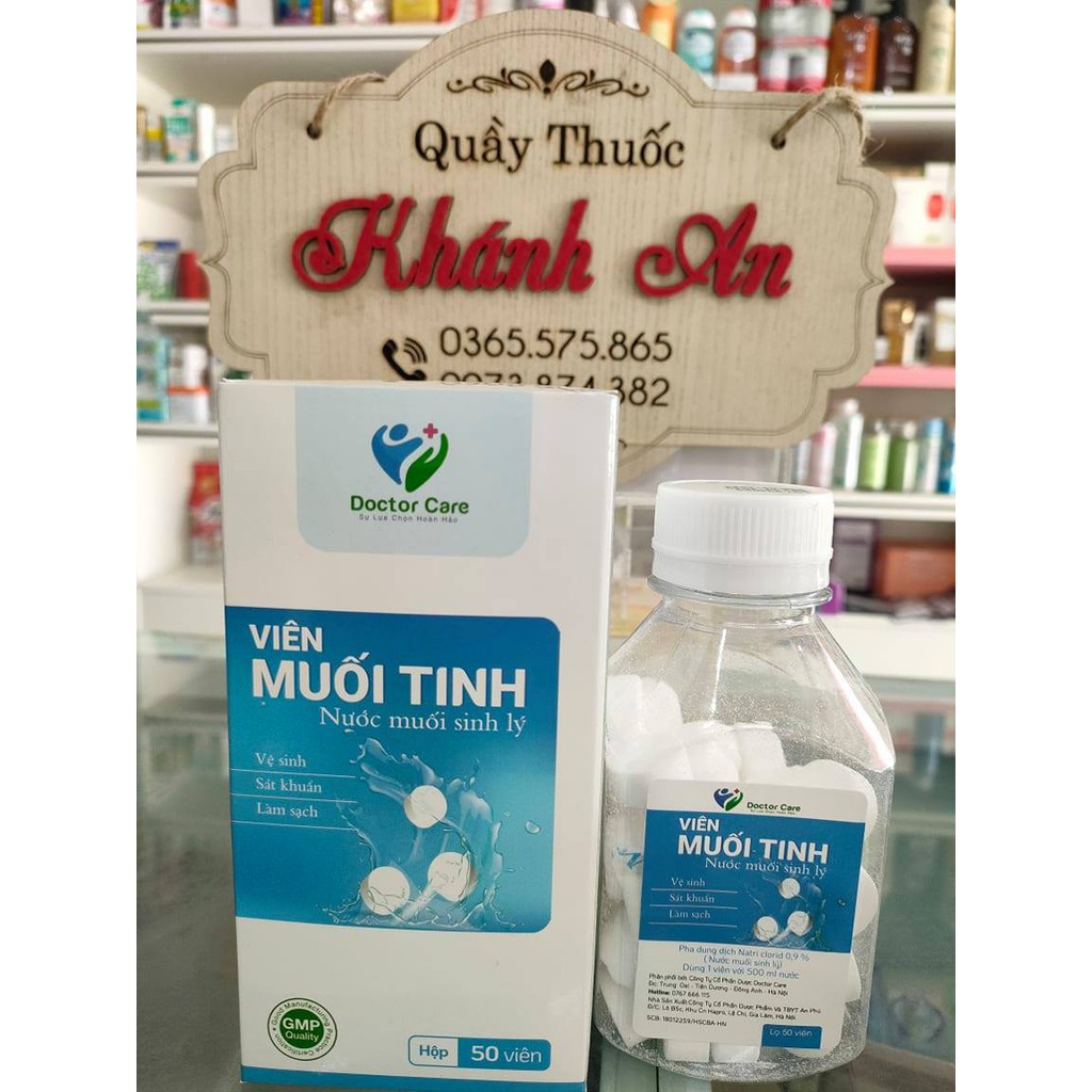 Nacl Crystal Salt Tablet Mixed Mouthwash (50 Capsules) | Shopee Malaysia