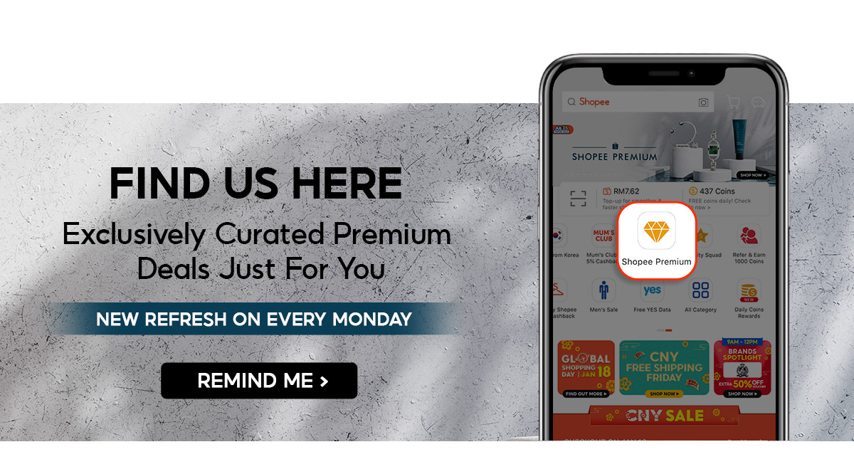Shopee Premium 2022 | Gift With Purchase + Brand Vouchers | Shopee Malaysia