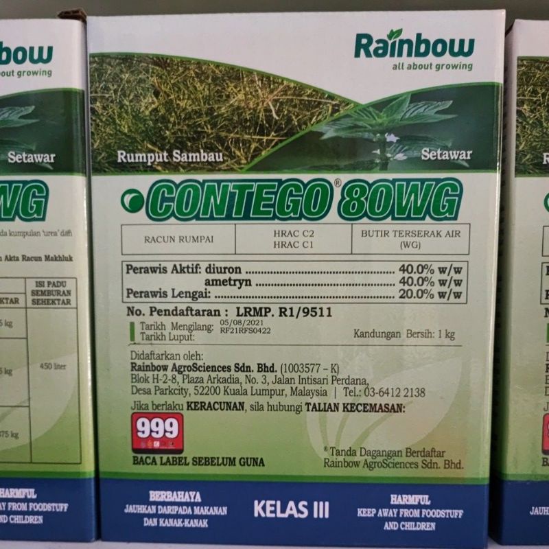 Contego 80Wg 1Kg Racun Rumput Sambau Dalam Nanas | Shopee Malaysia