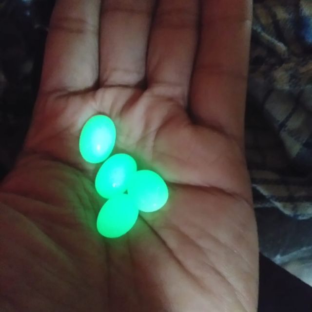 Batu geliga ular asli.Juga dikenali sebagai batu fasfor.Bercahaya ...