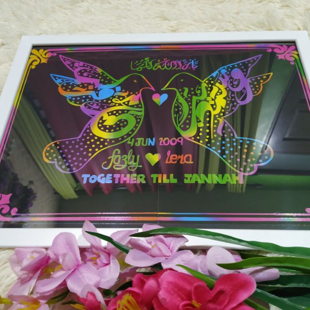 Frame nama saiz A3 pelbagai design | Shopee Malaysia
