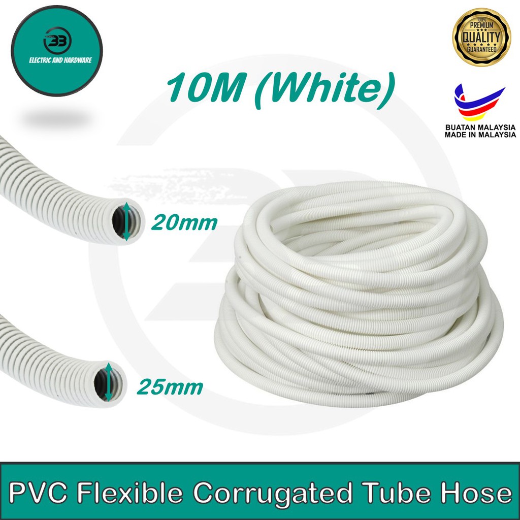 10meter wiring pvc flexible hose 20mm/25mm pvc conduit flexible ...