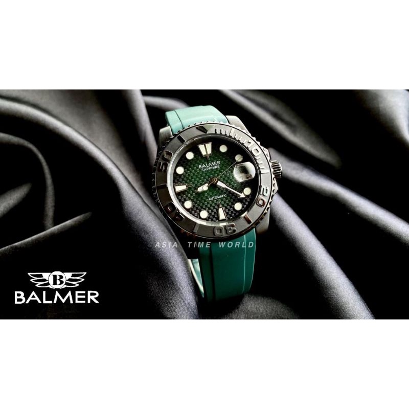 BALMER | 8141G BK-6 Classic Automatic Sapphire Men Watch with Black ...