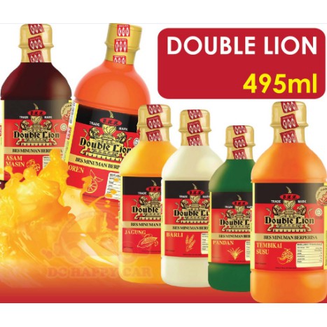 Double Lion Flavoured Concentrated Syrup ( 495ml ) | Shopee Malaysia