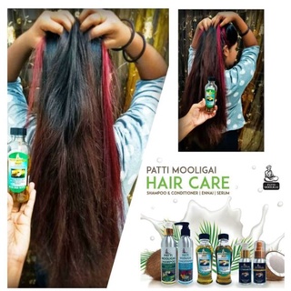 [READY STOCK] Patti Mooligai Complete Hair Set (Hair Oil & Hair Shampoo ...