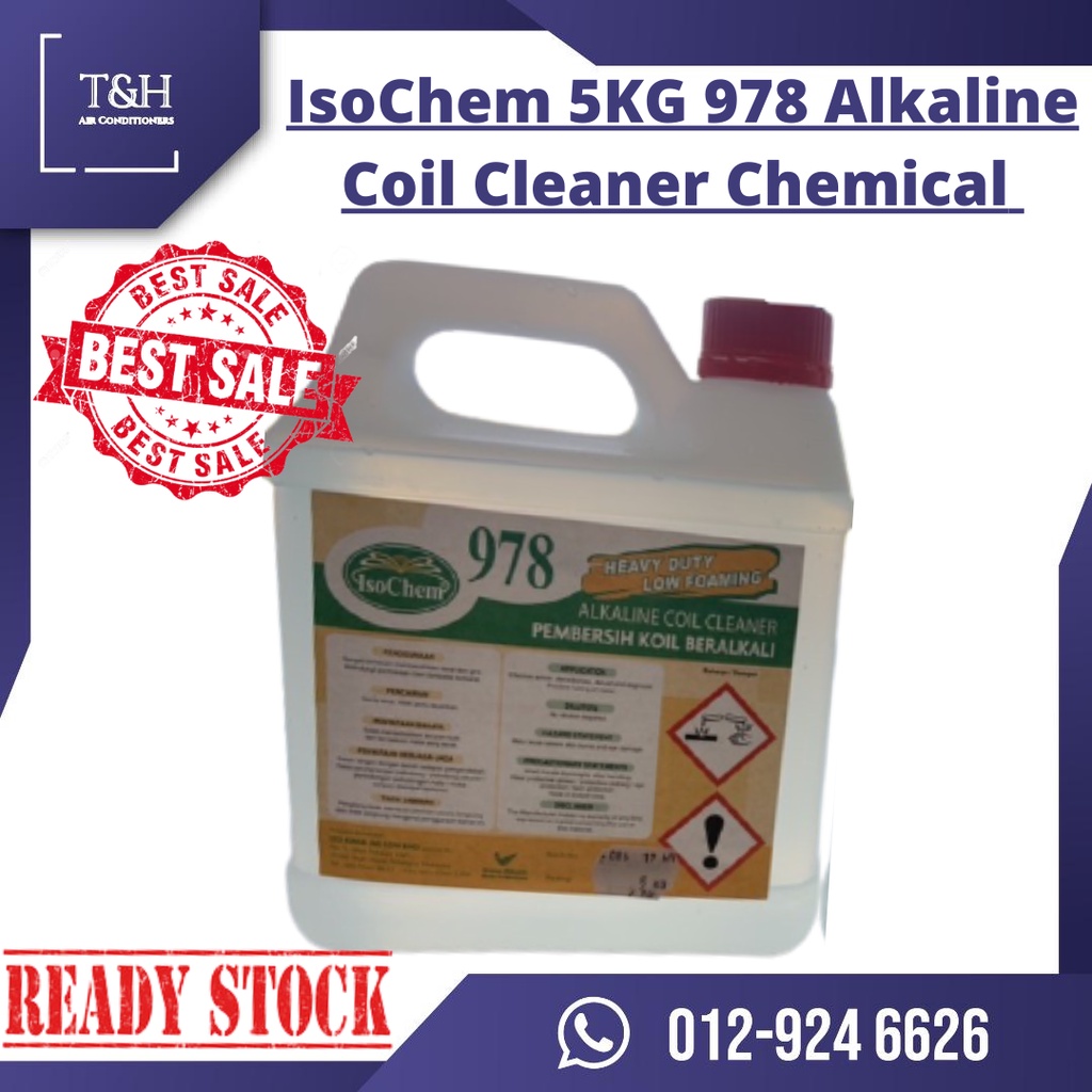IsoChem 5KG 978 Alkaline Coil Cleaner Chemical Aircond | Shopee Malaysia
