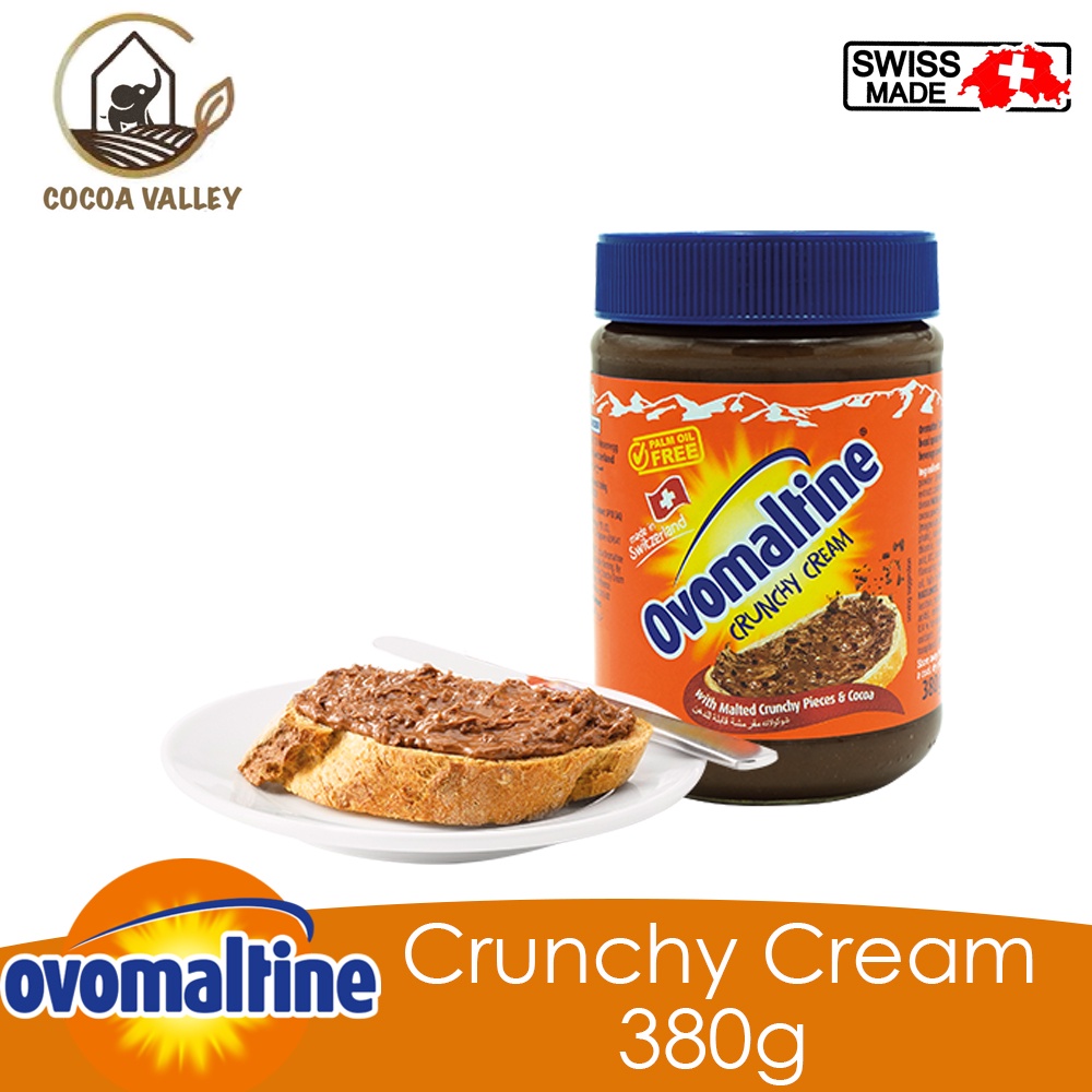 Ovomaltine Crunchy Cream Spread 380g (Swiss Made) | Shopee Malaysia