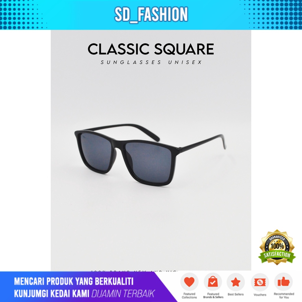 CERMIN MATA TREND ARTIS TERKINI SQUARE TR FRAME SPEK MATA UNISEX SPEC ...