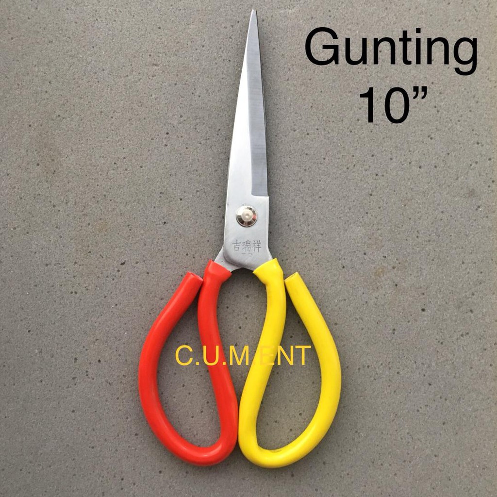 (10 Inch) Multipurpose Scissors / Gunting Pelbagai Guna / Gunting Besar ...