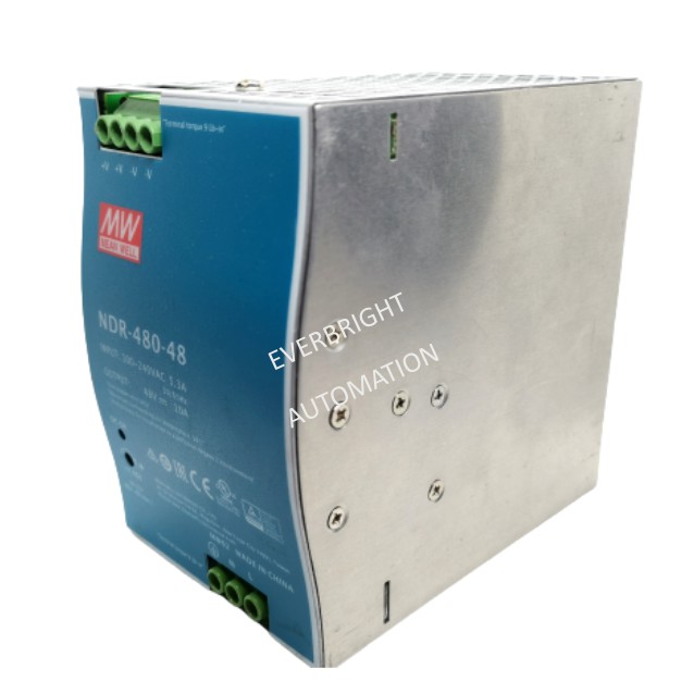 MEANWELL NDR-480-48 AC-DC Single Output Industrial DIN Rail Power ...
