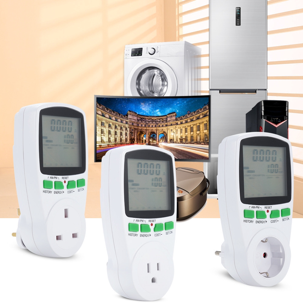 Intelligent Billing Socket Power Meter Energy Electricity Monitor ready ...