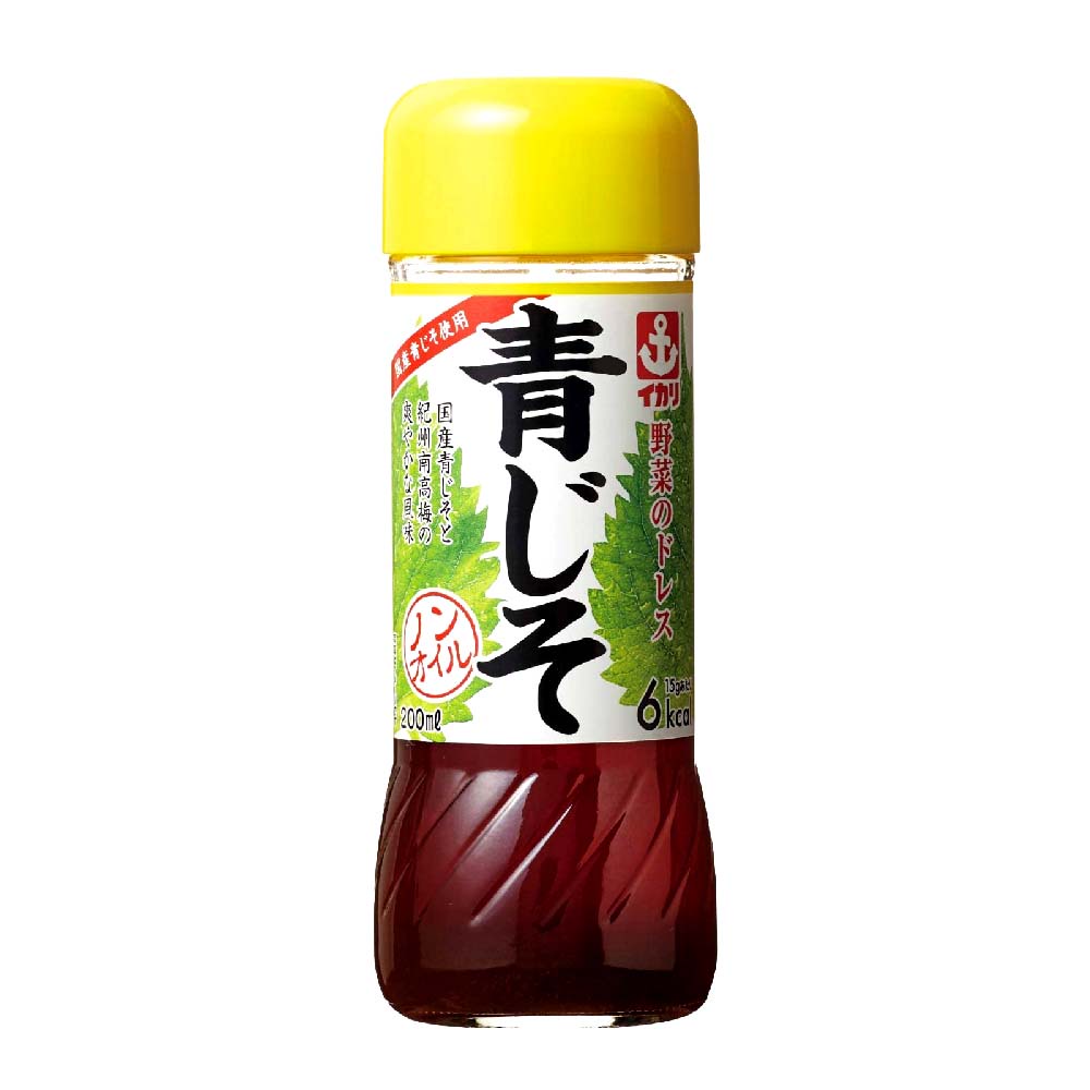 Ikari Salad Dressing With Shiso Leaves Size 200 Ml. (Ikari Sauce Yasai ...