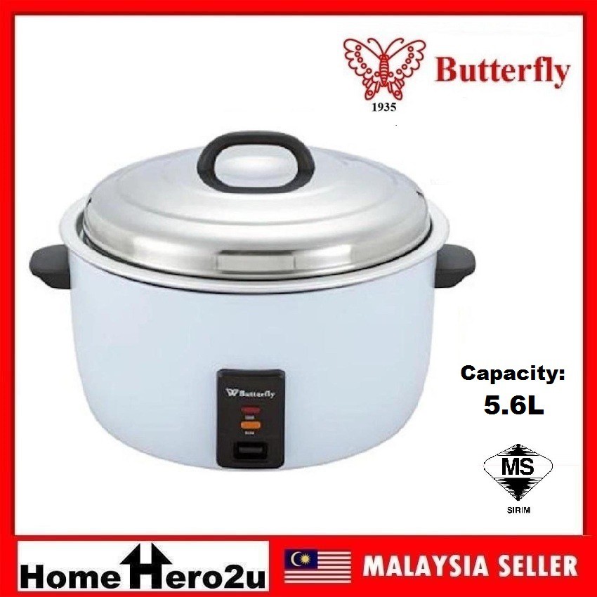 Butterfly BRC-6038 5.6L Commercial Electric Rice Cooker - Homehero2u ...