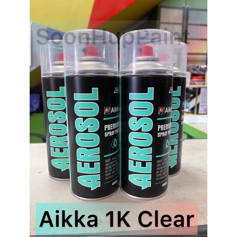 400ML AIKKA 1K CLEAR COAT AEROSOL SPRAY TIN | Shopee Malaysia