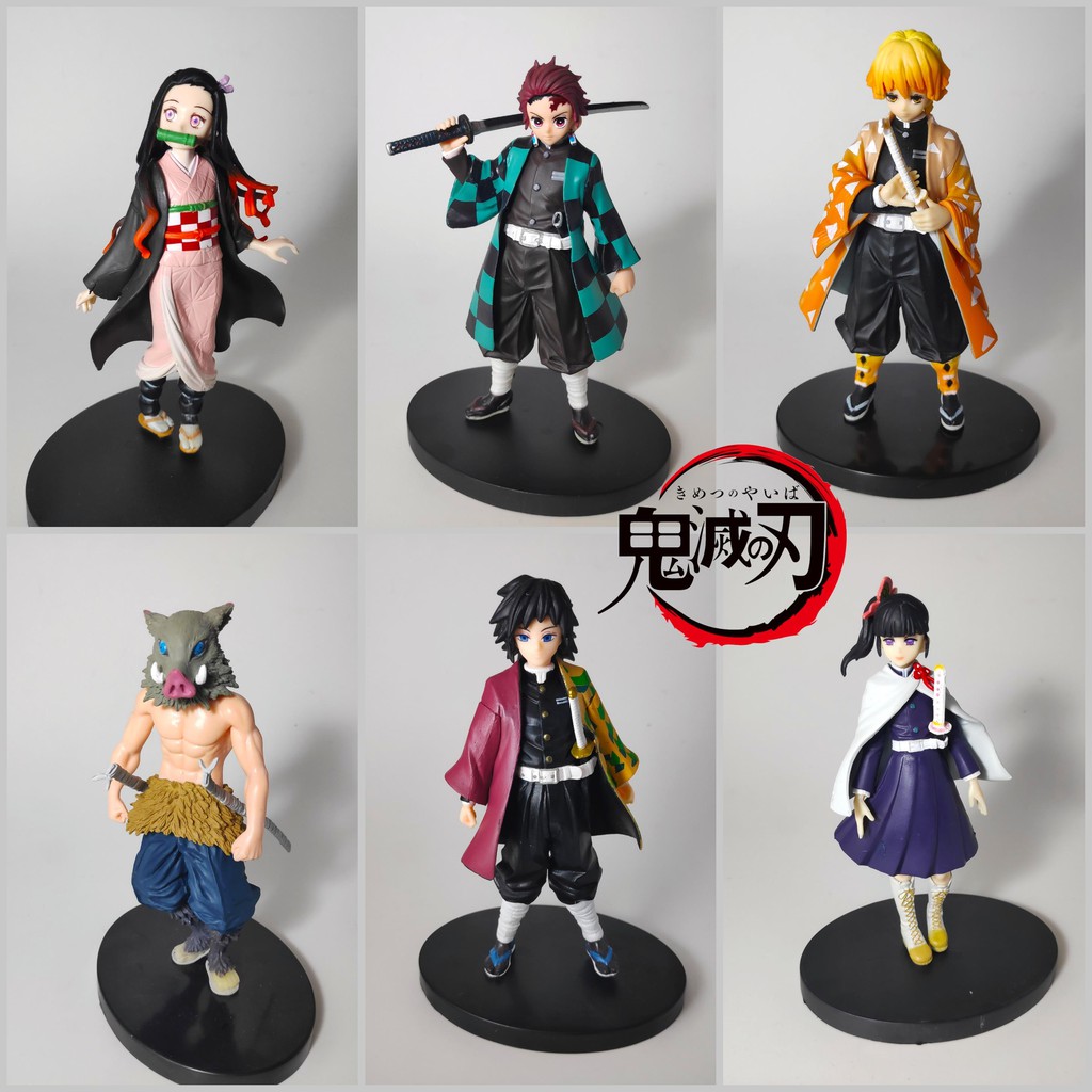Demon Slayer Kimetsu no Yaiba Nezuko Tanjiro Inosuke Giyuu Kanao With ...