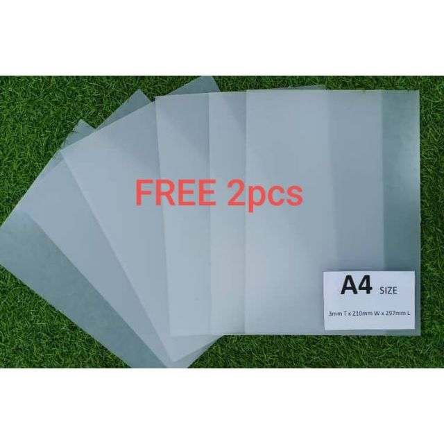 Plastic A4 Size 100% Polypropylene Material | PGMall