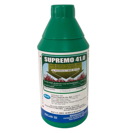 1 LT HEXTAR Supremo 41% / Racun Rumpai / Herbicide | Shopee Malaysia