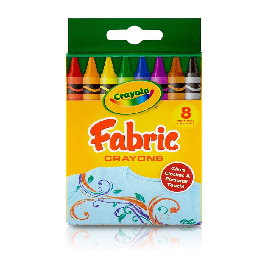 Crayola Fabric Crayons (8pcs) | Shopee Malaysia