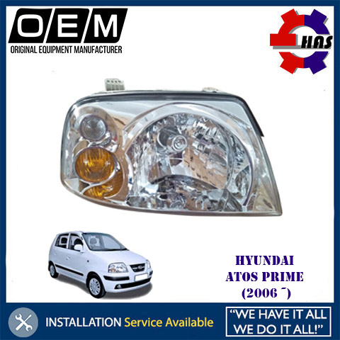 Hyundai Atos Prima GL (2005~) Head Lamp Light Lampu Depan (1pc ...