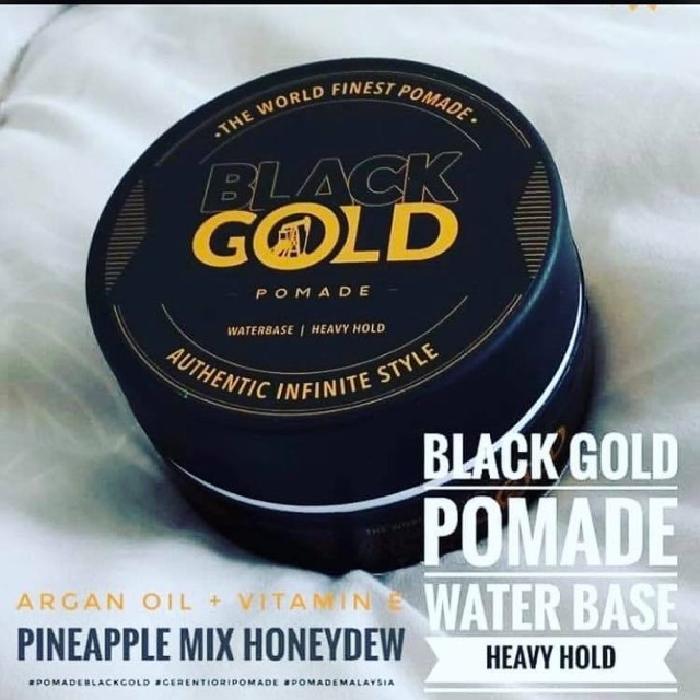 (FREE SHIPPING) Black Gold Pomade + 3 FREE GIFT | Shopee Malaysia