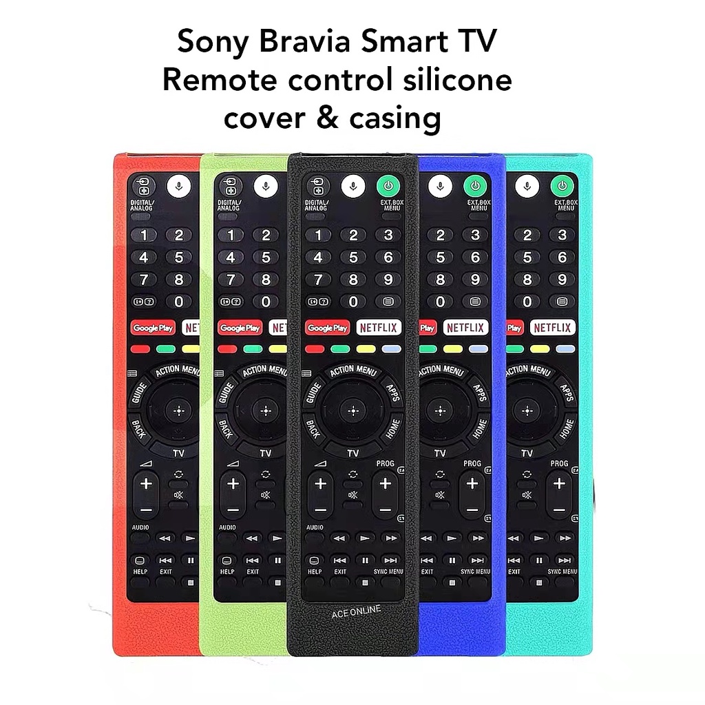 Sony Bravia Smart TV Remote control silicone cover & casing | Shopee ...