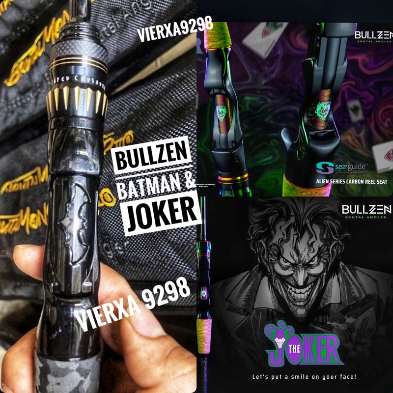 Bullzen Batman & Bullzen Joker the caped crusader X Brutal monster ...