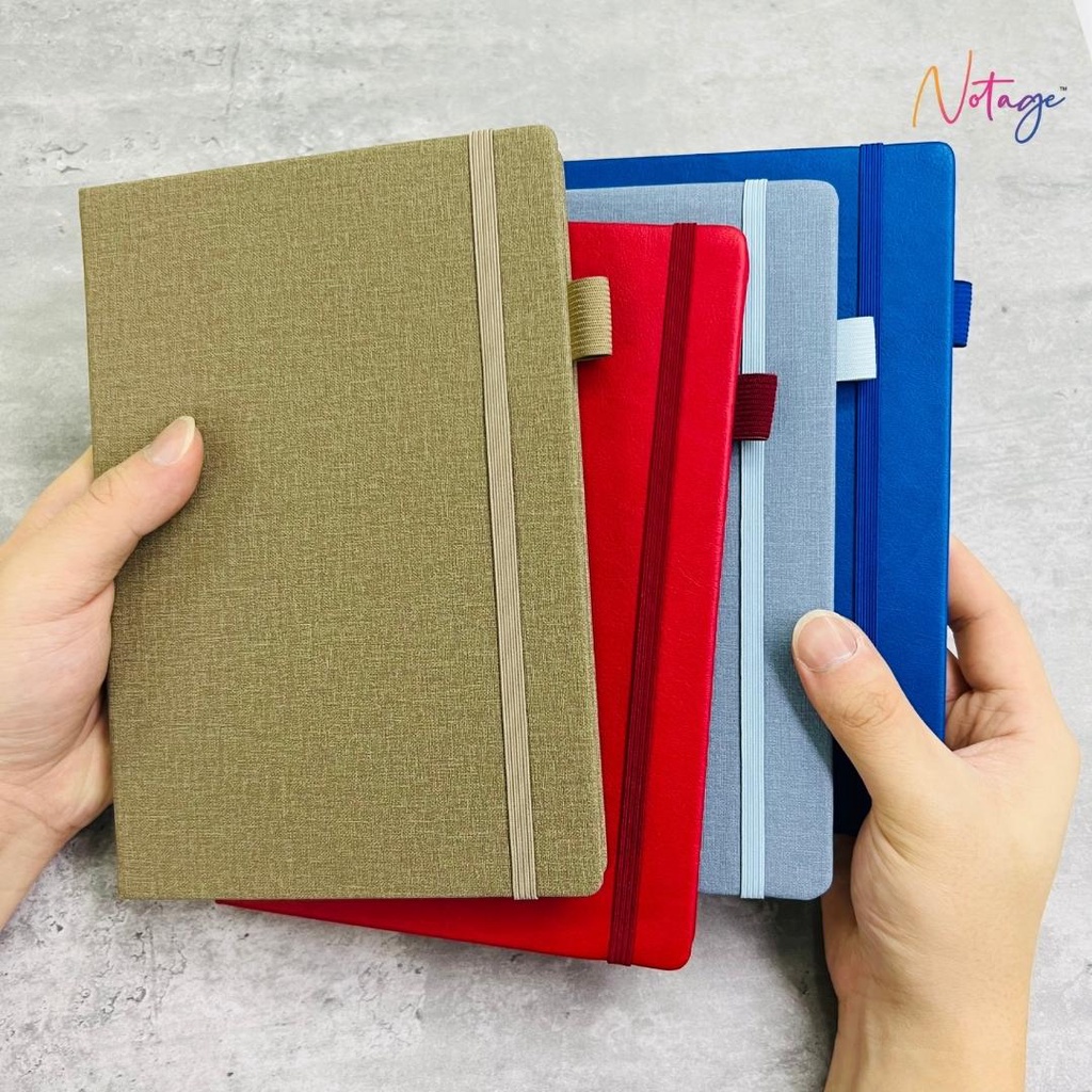 Notage A5 PU Notebook Hard Cover Daily Planning Planner & Journal book ...
