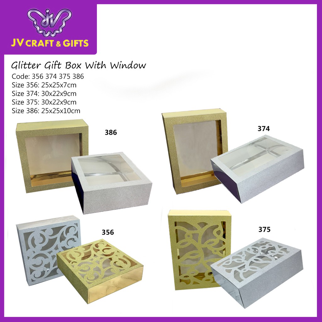 Kotak Hantaran Hadiah Berkilat Shining Glitter Gift Box Hantaran ...