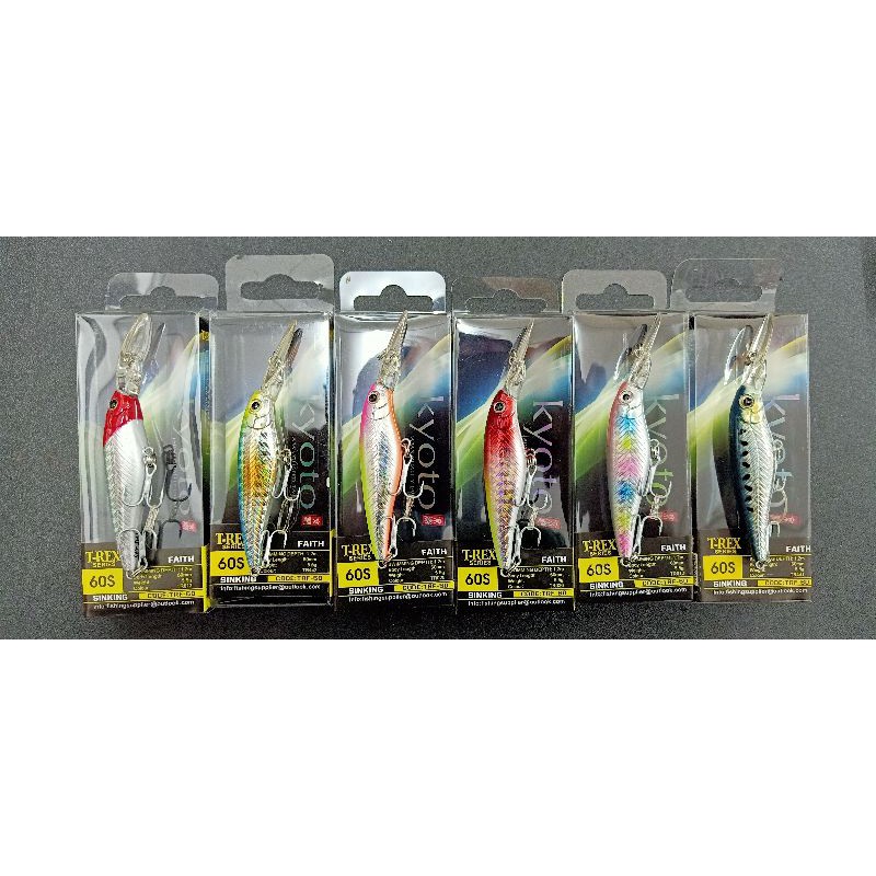 Kyoto T-Rex Faith Sinking 60s Lure | Shopee Malaysia