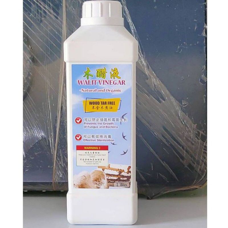 Walit Vinegar Tanpa Tar 1L Sembur ke Lantai Dinding Dan Papan Sirip ...