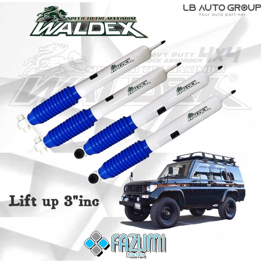 Toyota Land Cruiser LJ79 2.8 4X4 Waldex High Quality Lift Up 3"inc ...
