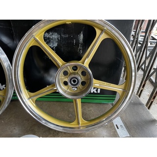 SPORTRIM RIM AR125 GOLD 18INCH KAWASAKI ENKEI MADE IN JAPAN FULL CHOP A ...