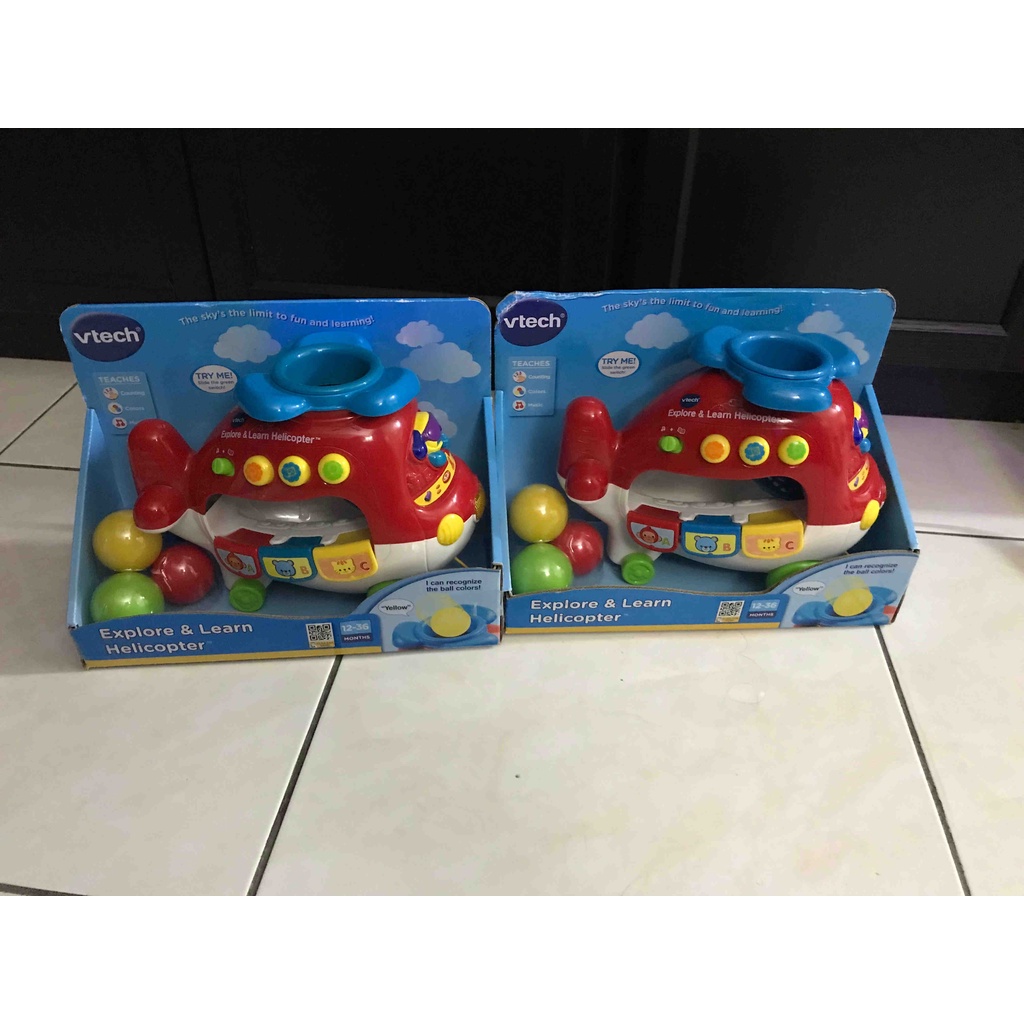 100% Original Vtech Explorer & Learn Helicopter NEW Price for one..with ...