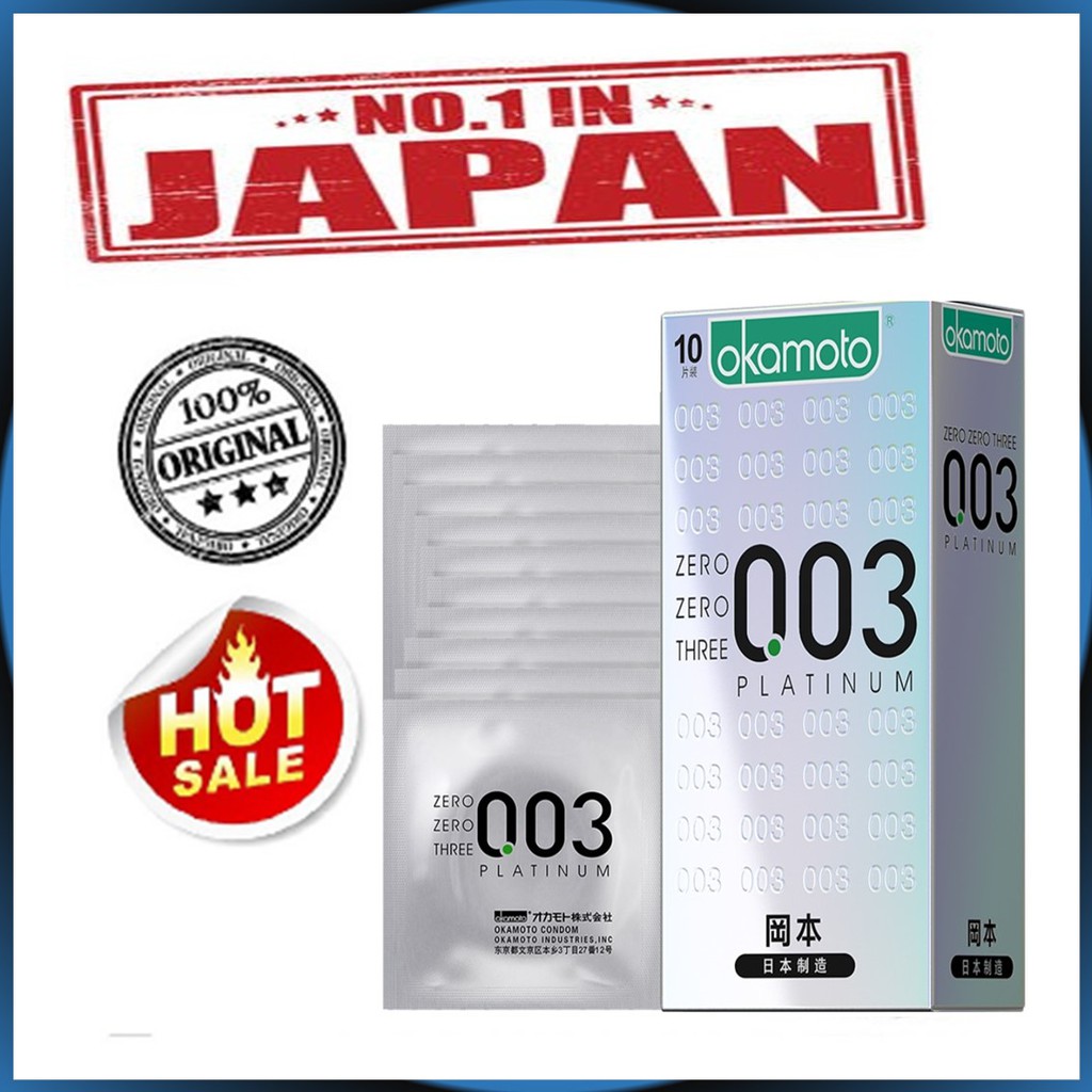 Condom Okamoto 003 Zero Three kondom 10pcs/box are READY stock | Shopee Malaysia