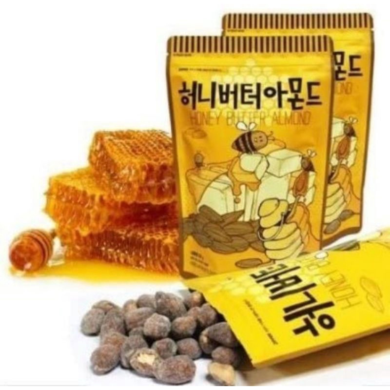 Honey Butter/Wasabi/Cookies n Creme Almond (Korea) | Shopee Malaysia