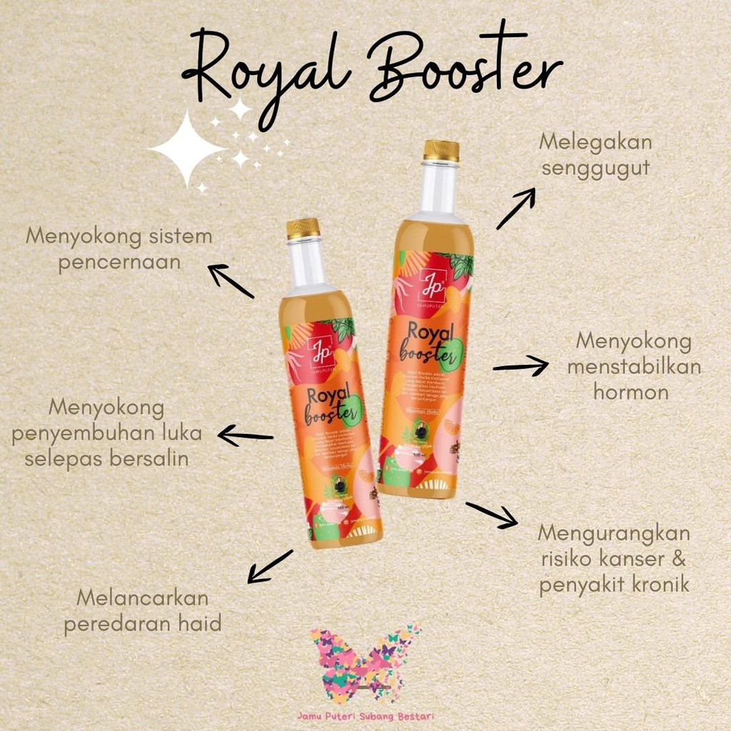 Royal Booster ( + Free Gift) Jamu Puteri Free Delivery Ready Stock More ...