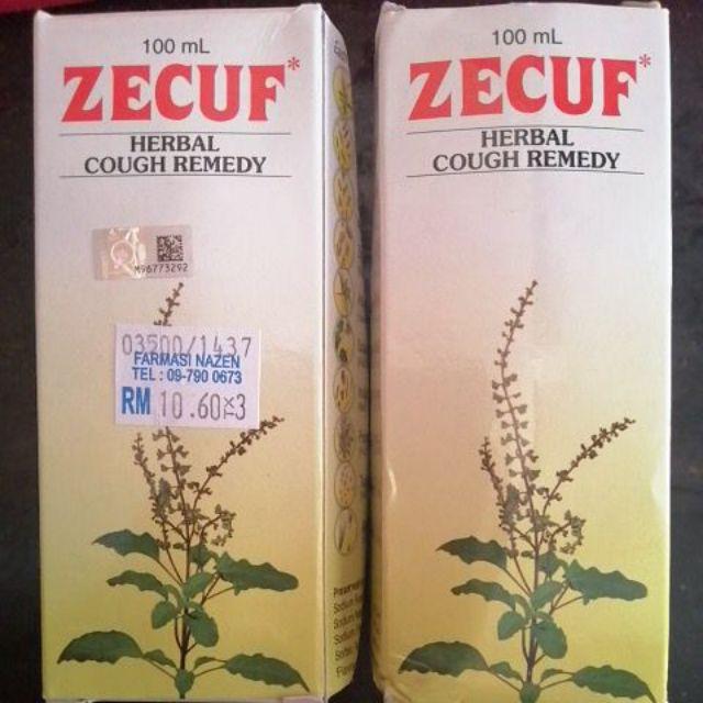 ZECUF HERBAL COUGH REMEDY 100ML | Shopee Malaysia