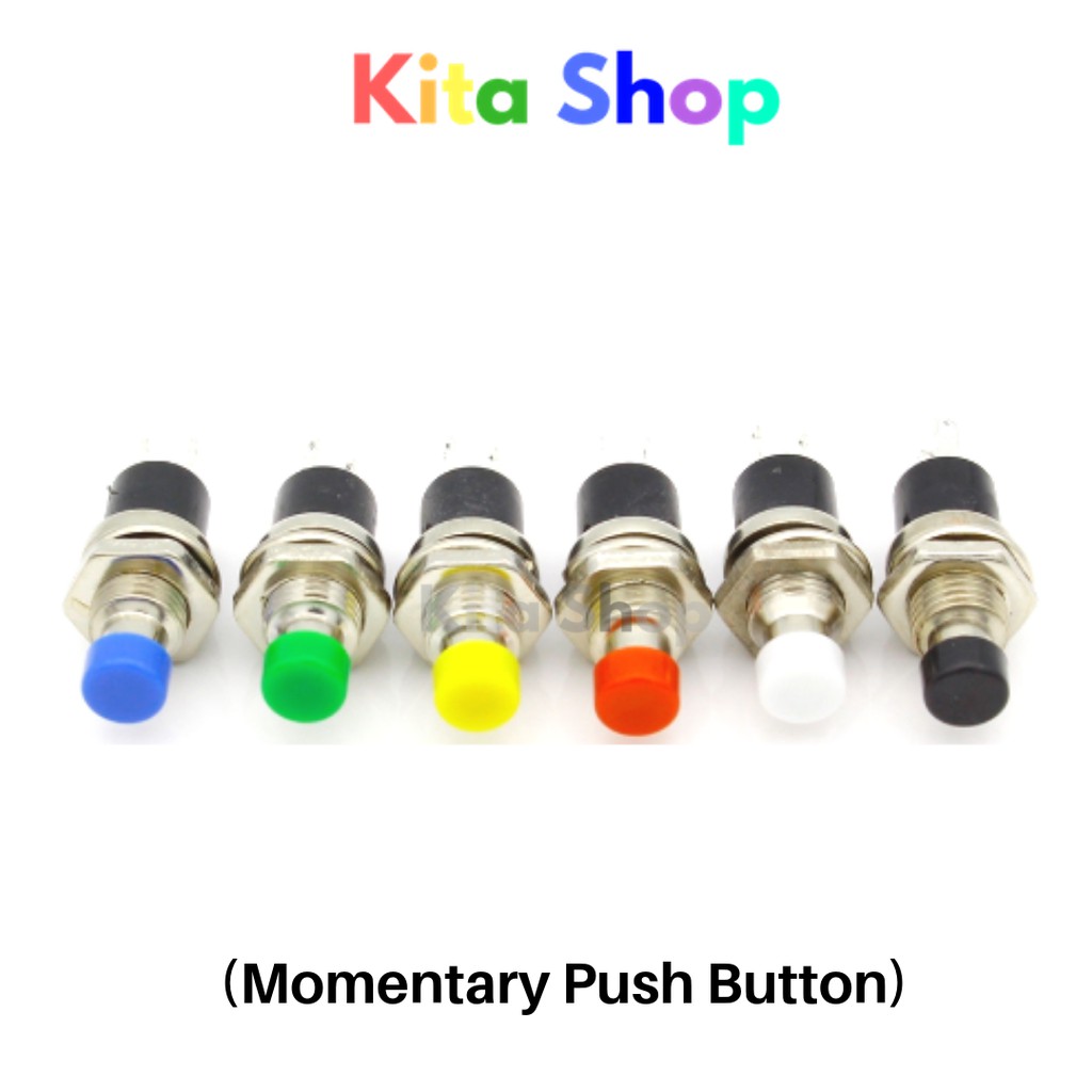 Momentary Push Button (2 pins) | Shopee Malaysia